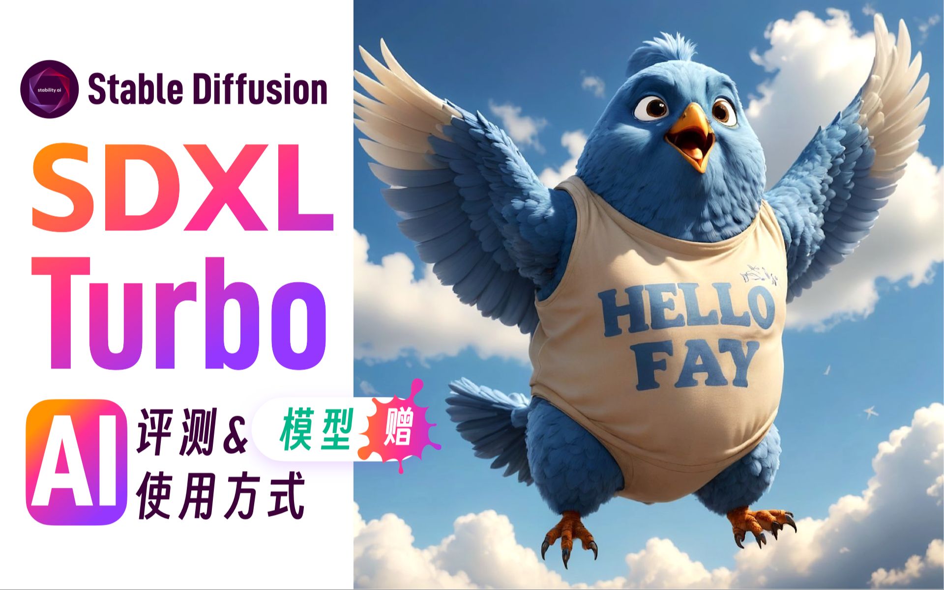 这才是SDXL Turbo的正确打开方式&评测StableDiffusion教程AI绘画