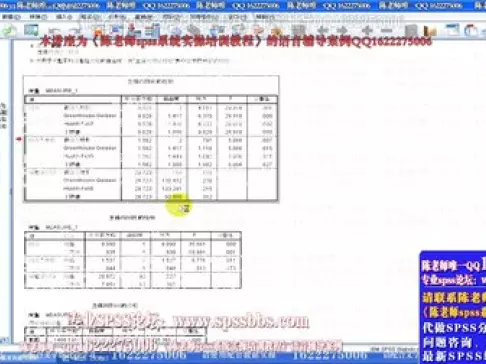 陈老师spss数据分析视频教程之spss重复测量方差分析一般线性模型多...