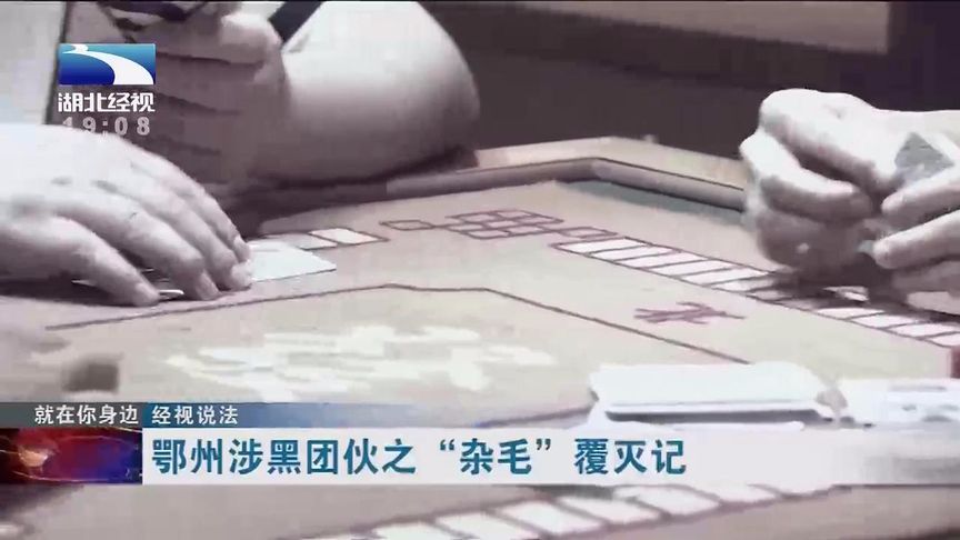 经视说法:鄂州涉恶团伙之“杂毛”覆灭记