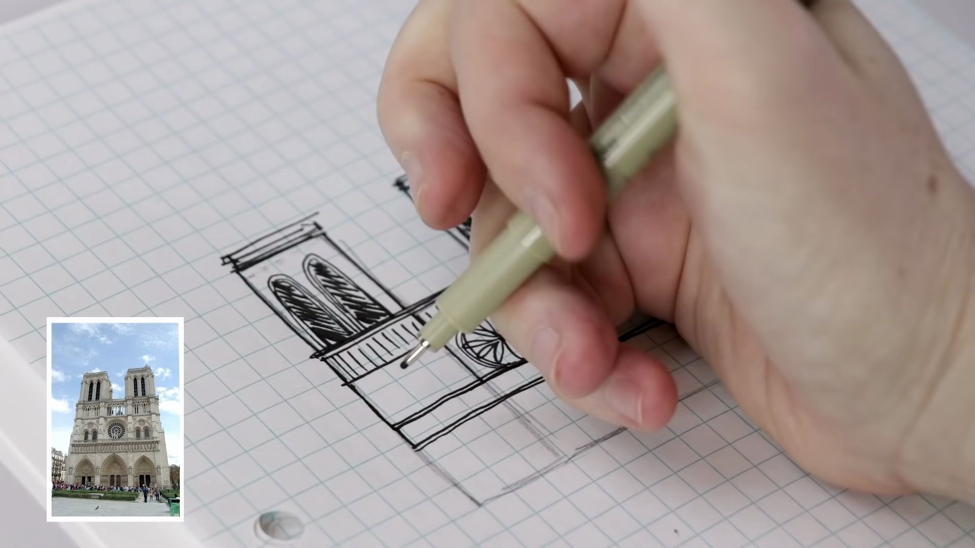 手绘学习 | 如何绘制建筑简画