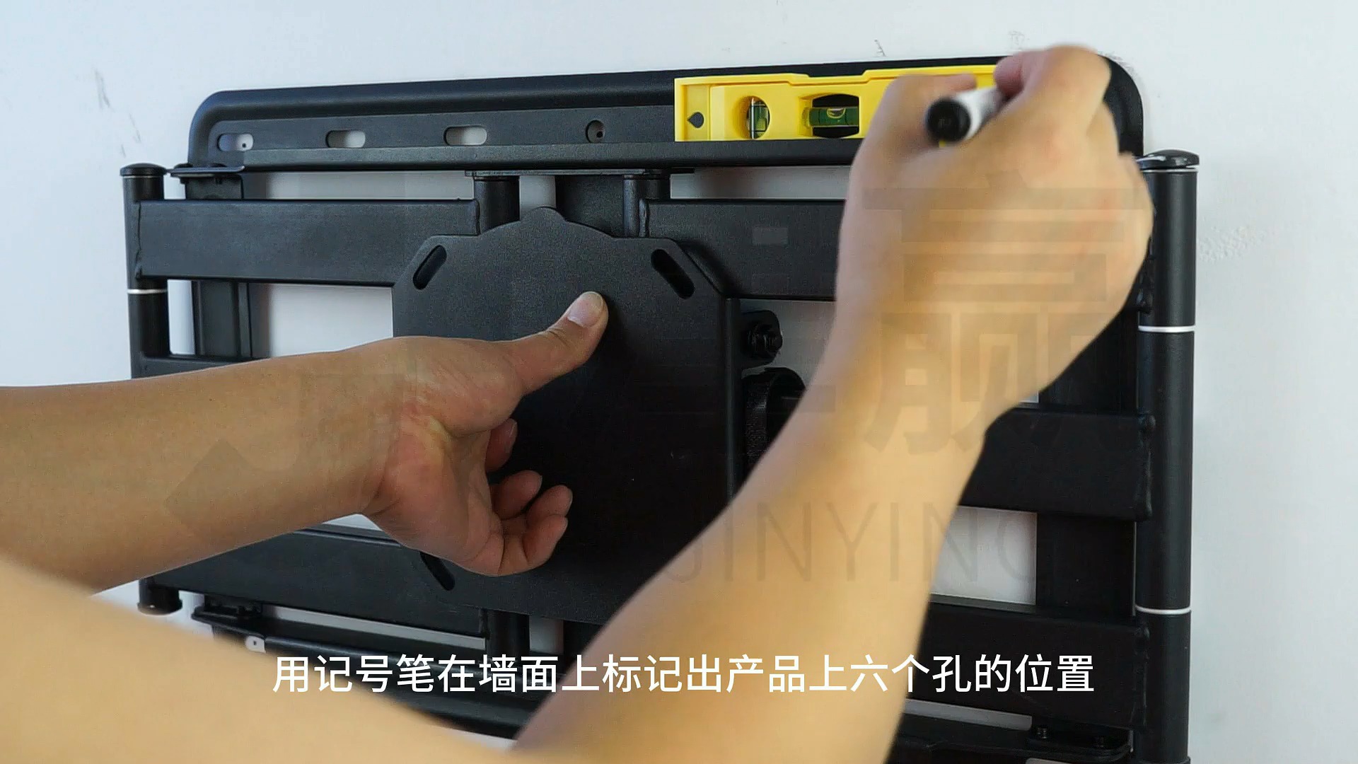 电视支架还能这么玩?津赢旋转伸缩挂架,大屏电视随心转,安装超简单!