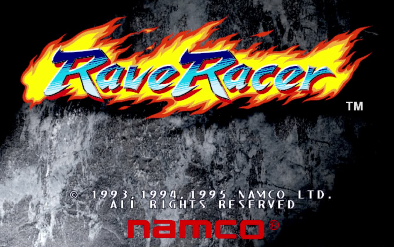 南梦宫《山脊赛车》(Rave Racer)全赛道TA参考,370Km/h裏技禁止