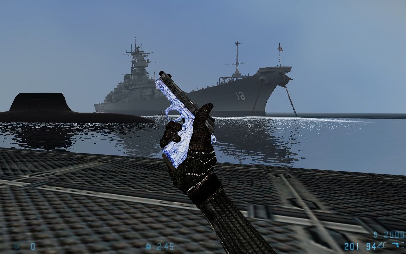 反恐精英cs1.6 cod模组mod 发一个自己改的hud显示