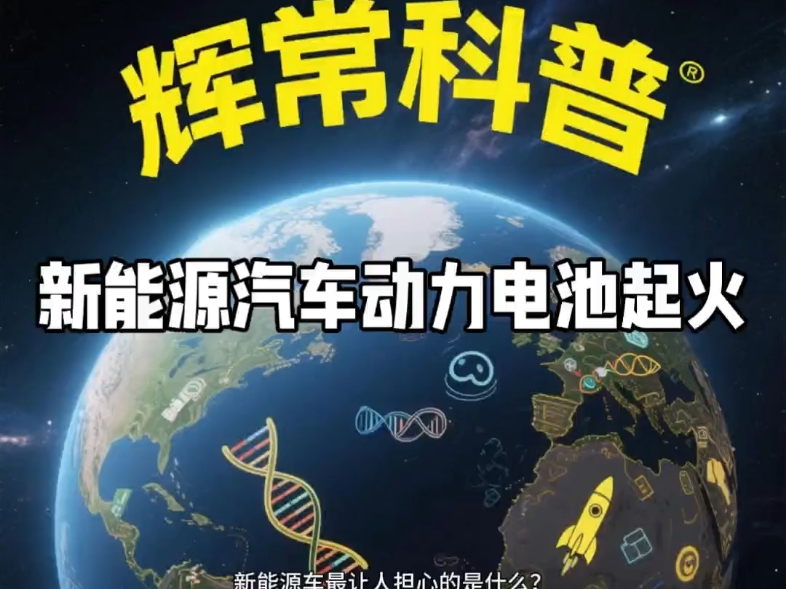 新能源汽车动力电池起火