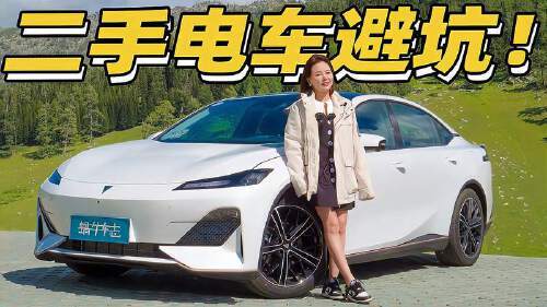 新能源二手车避坑指南!小姐姐亲测防"踩雷"秘籍,买车不再被忽悠