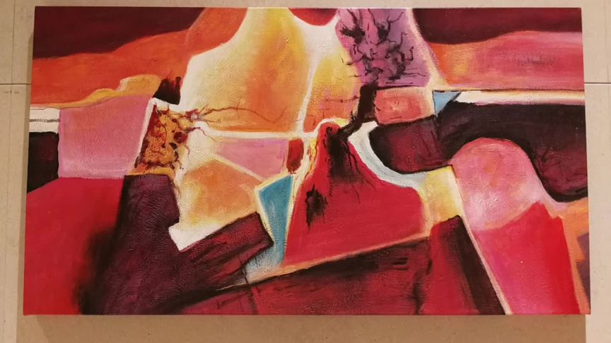 炽暖 #色彩#色块#几何#混搭#装饰#明快#绘画#抽象#想象力#形状