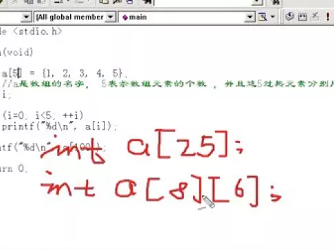 c语言入门视频教程99_数组_3_为什么需要数组