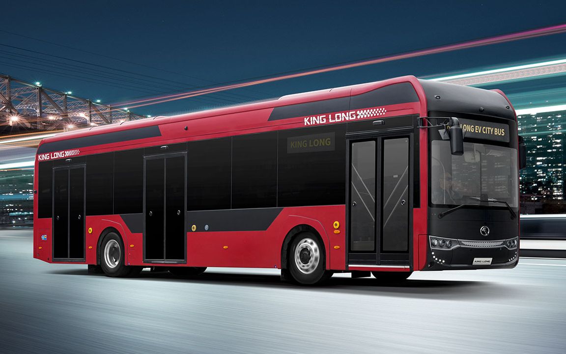 欧洲新一代金龙12米纯电动城市客车宣传片