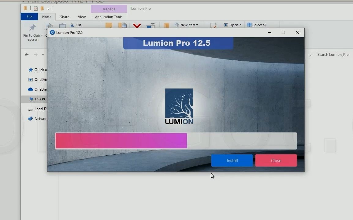 Lumion软件免费下载安装教程