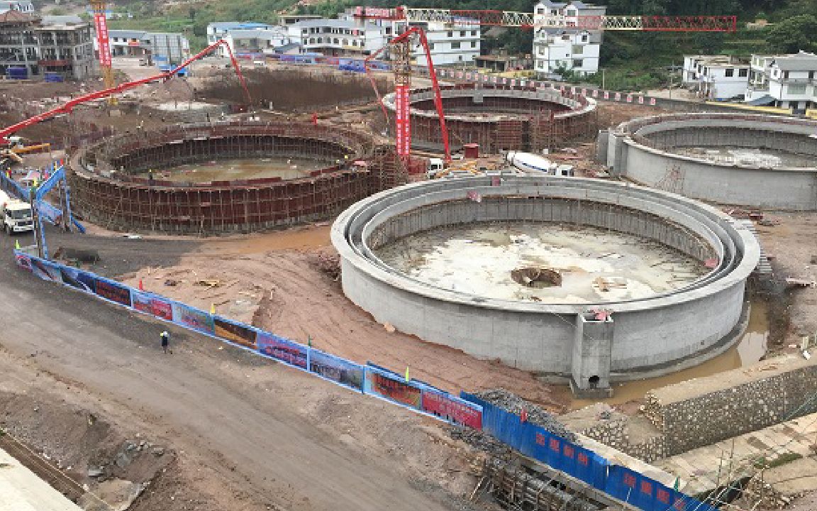 给水排水厂站整体现浇水池的施工流程