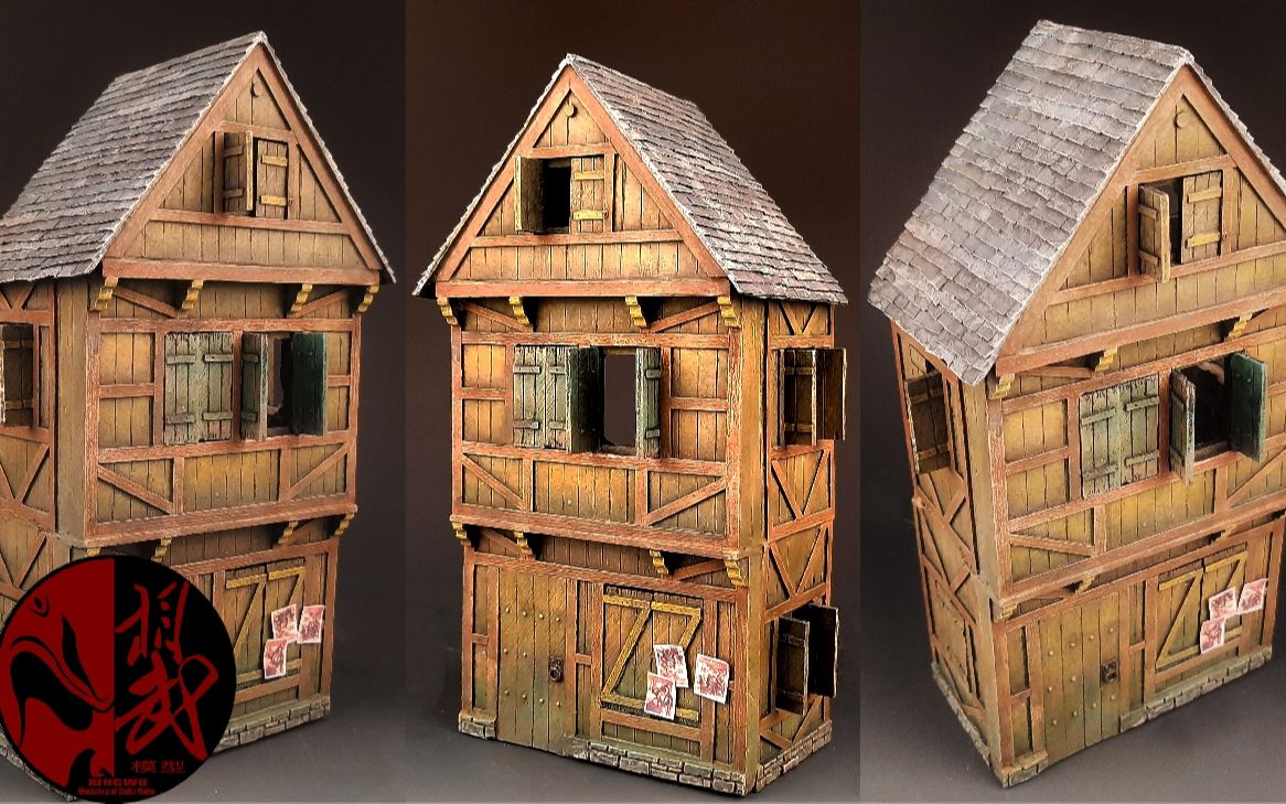 ...【哥特式建筑】【沙盘建筑模型】【坦克世界】【模型地台建筑】