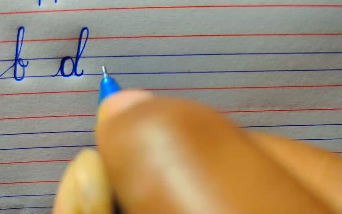 Cursive writing basic strokes _ how to improve english small letter _ ...
