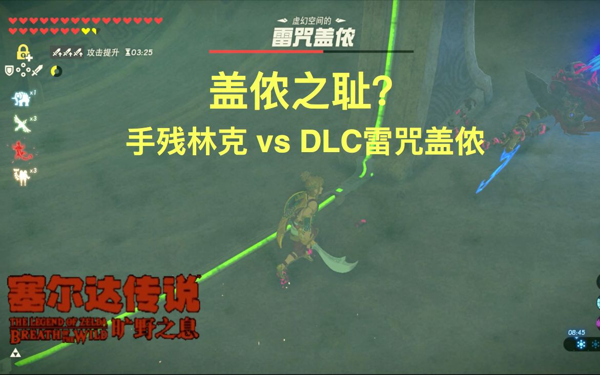 【塞尔达传说旷野之息】盖侬之耻?手残林克与雷咒盖侬的终极对决 | ...