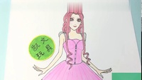 精灵梦叶罗丽茉莉仙子简笔画，画法详细漂亮，喜欢的不要错过