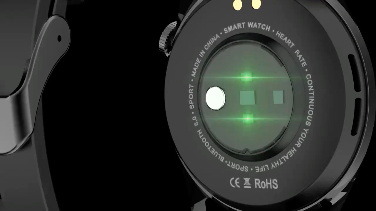 专业高端智能健康手表 体温血氧的健康手表