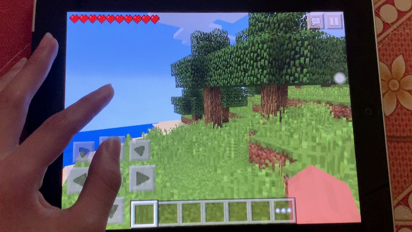 用iOS 5的 iPad 1 玩老版本的MC (附下载链接)