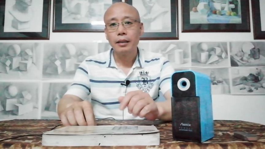 美术生-削笔器得正确使用方法,你用的对吗