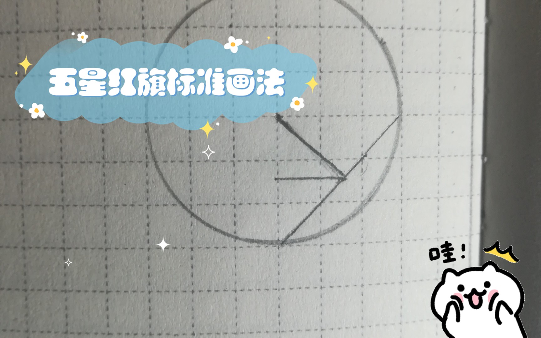 五星红旗标准画法