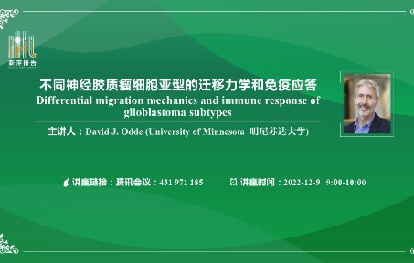 新港报告:不同神经胶质瘤细胞亚型的迁移力学和免疫应答