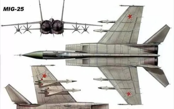 前苏联米格25战斗机介绍 性能详解 工作原理 俄罗斯 狐蝠战机mig-25...