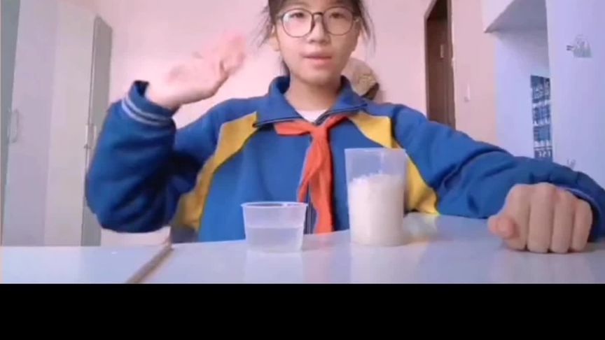 半间教室学霸班小学霸,用短视频记录科学实验!#半间教室