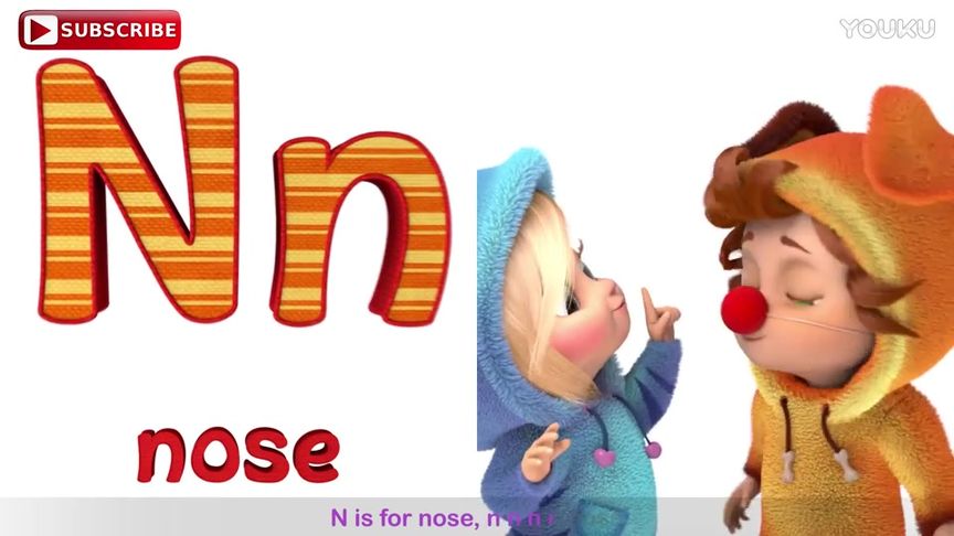 自然拼读的英语启蒙儿歌,26个字母,一个字母一句歌词