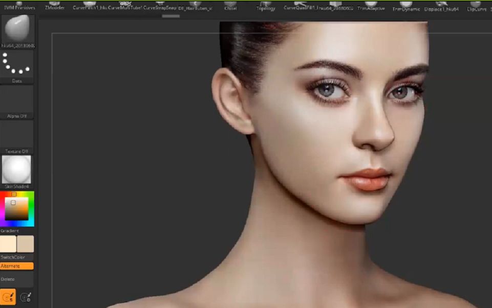 能让你秒杀同龄人的Zbrush建模技巧,逼真写实的次世代技术