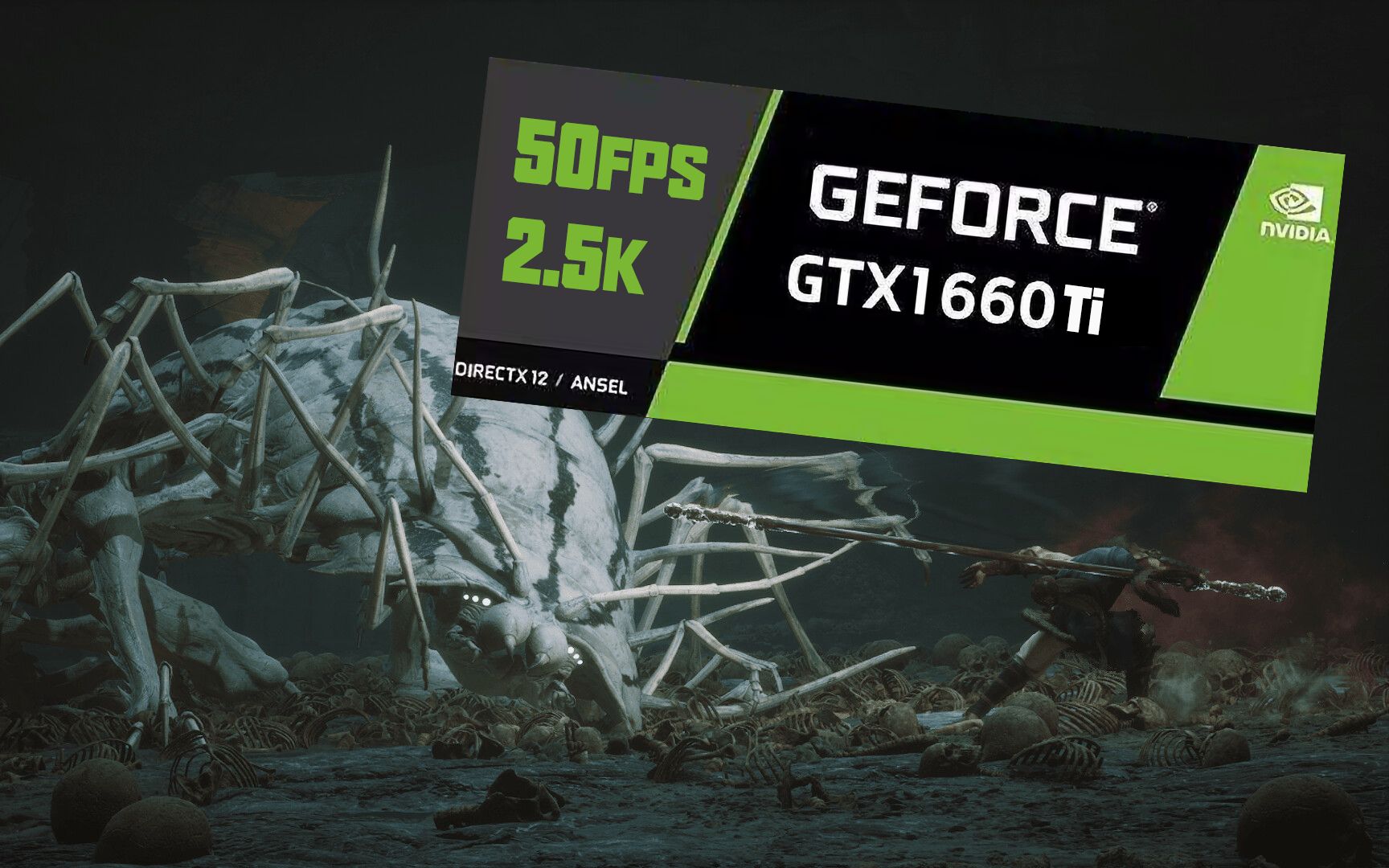 【UE5】GTX1660Ti│2.5K│50帧,《黑神话:悟空》特效是全最高!