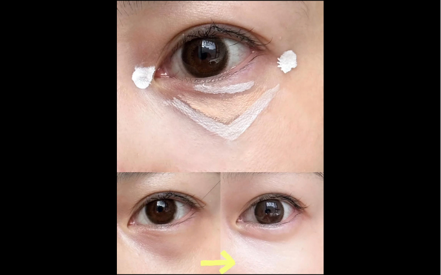 简单的结构画法,完美遮住黑眼圈泪沟～