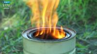用完的奶粉罐再也不要扔了, 看DIY高手变废为宝做成木柴气化炉