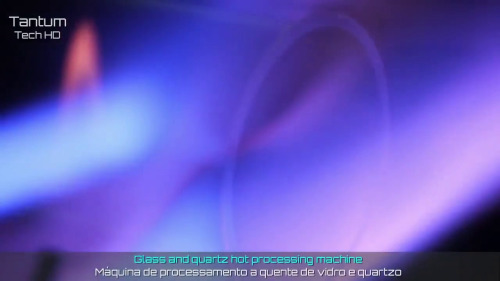 螺口玻璃管的制造过程,用机械加工就是快!