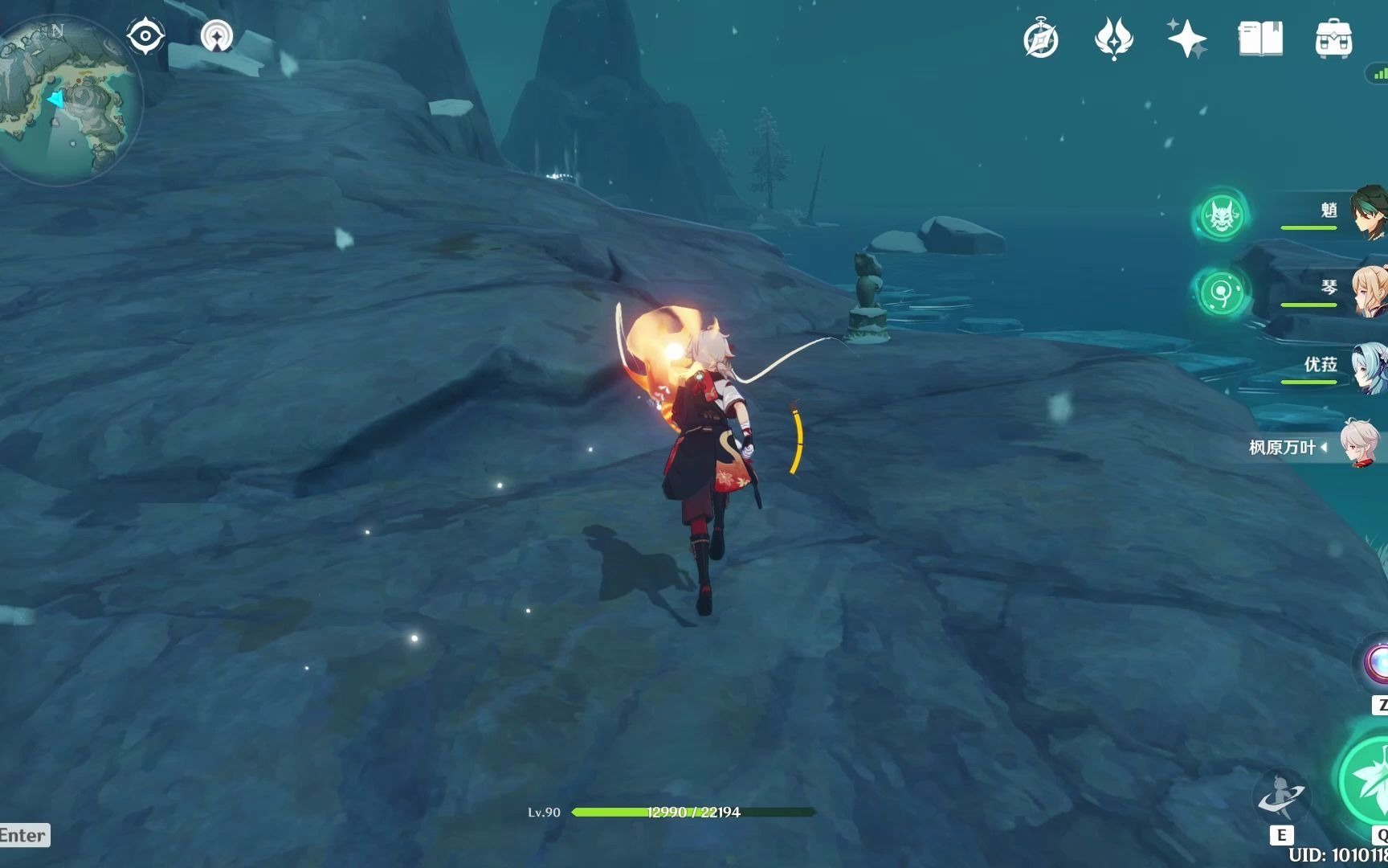 【原神】广海的守望触发地点+雪山三个漂流瓶