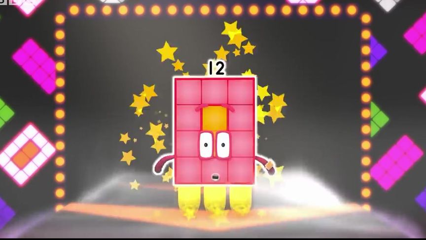 儿童益智动画:开心数字块教小朋友学