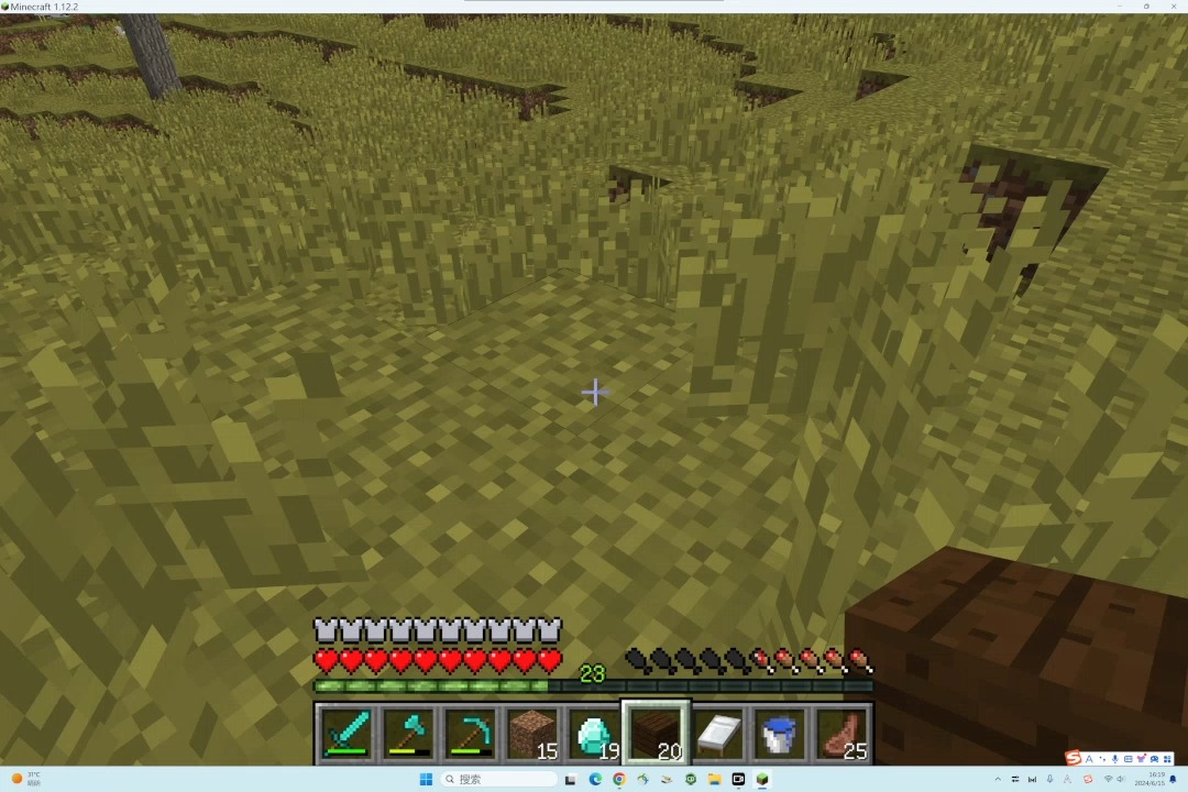 我的世界JAV版无限矿石大陆(6):不小心找到第三个村庄!筹备制作金苹果