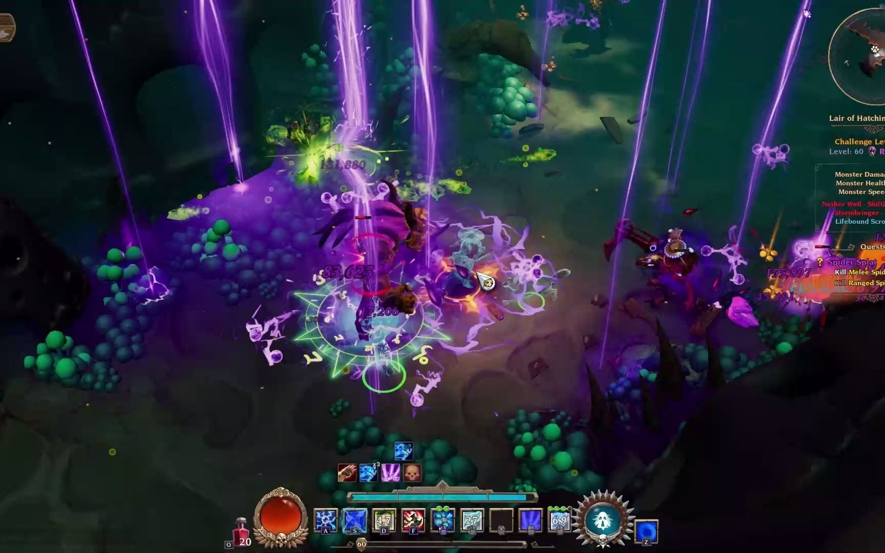 火炬之光3 无敌挂机流电弓 秒杀改良版