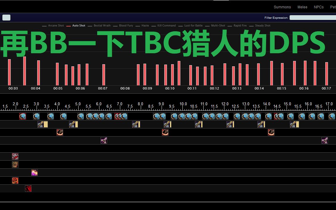 我再来BB一下TBC猎人的DPS--滚回世界第二之前再得瑟一下