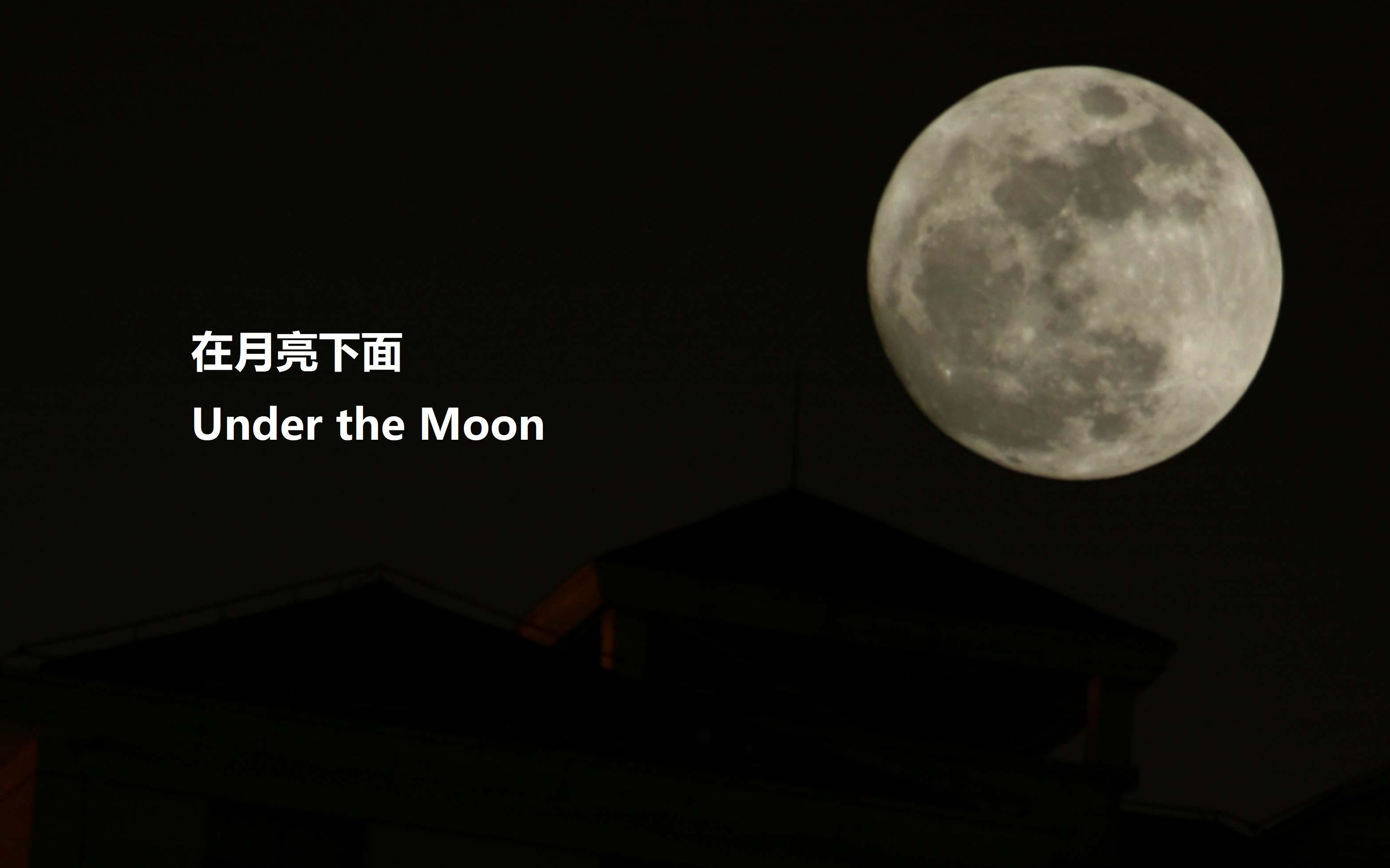在月亮下面Under the Moon 英汉双语字幕——第5章:森林大火