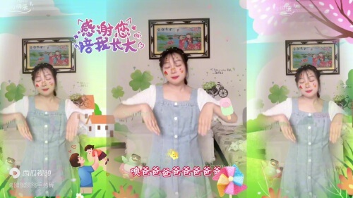 儿歌律动手势舞完整版《不老的爸爸》简单