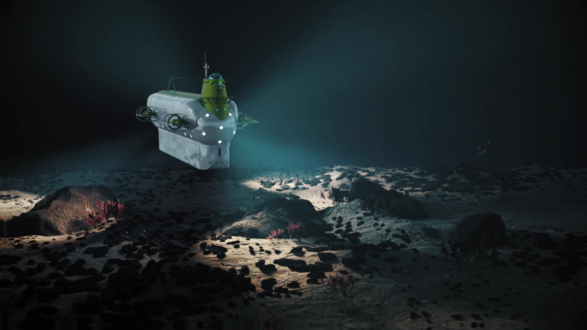 动画演示英国三角帆深潜手表的设计,理念源自1960年的深潜航海器 #...