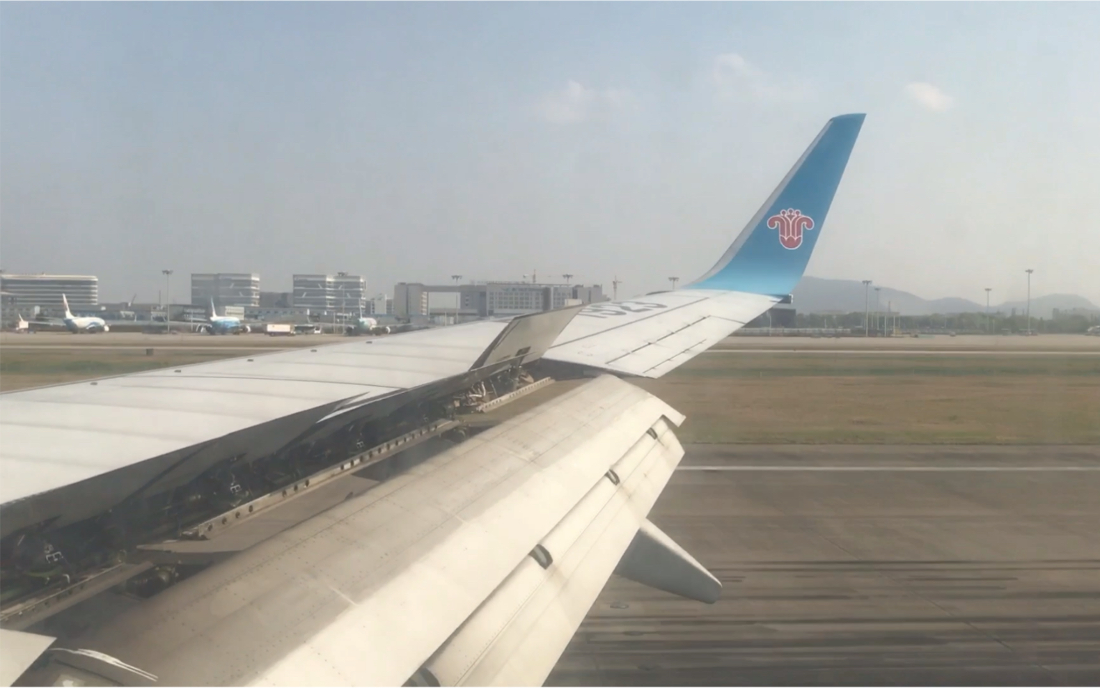 【随手拍】南航CZ3839起飞/降落