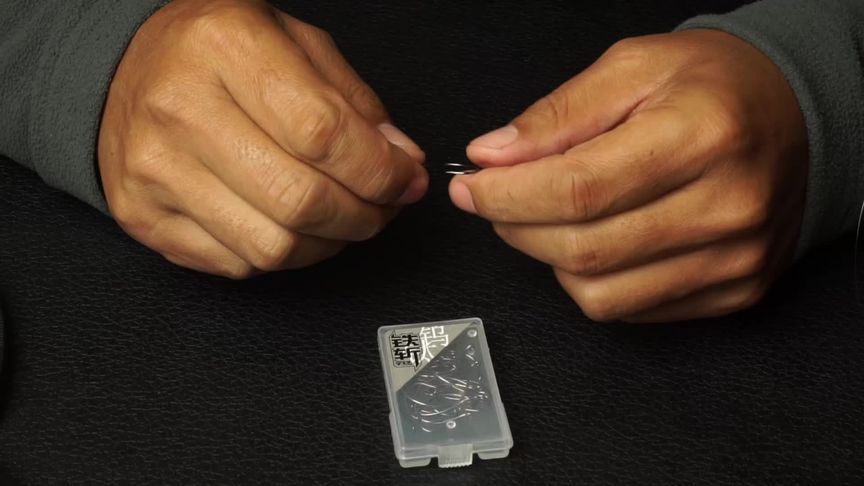 关于倒钓之一,倒钓钩的绑法