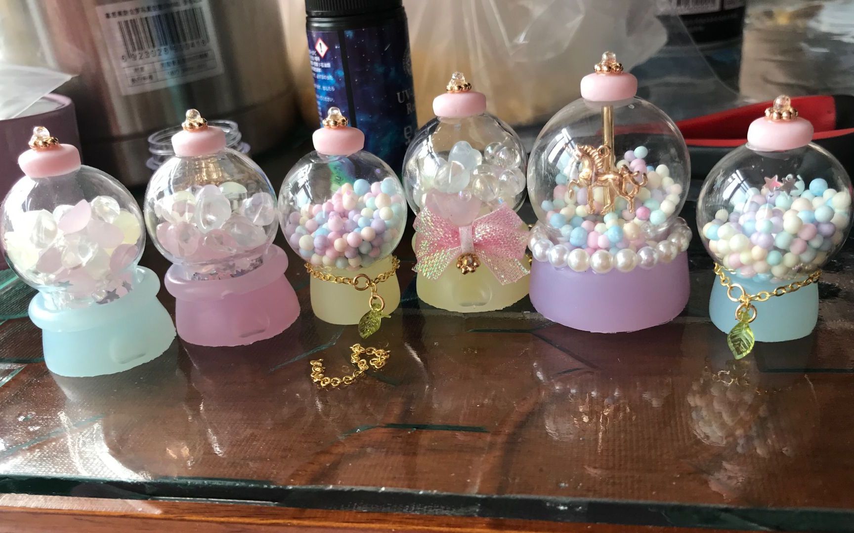 自制水晶球滴胶模具