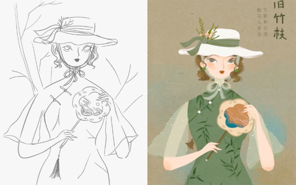 做设计为什么要学插画?不会插画的设计师永远是搬运工,学习插画让你...
