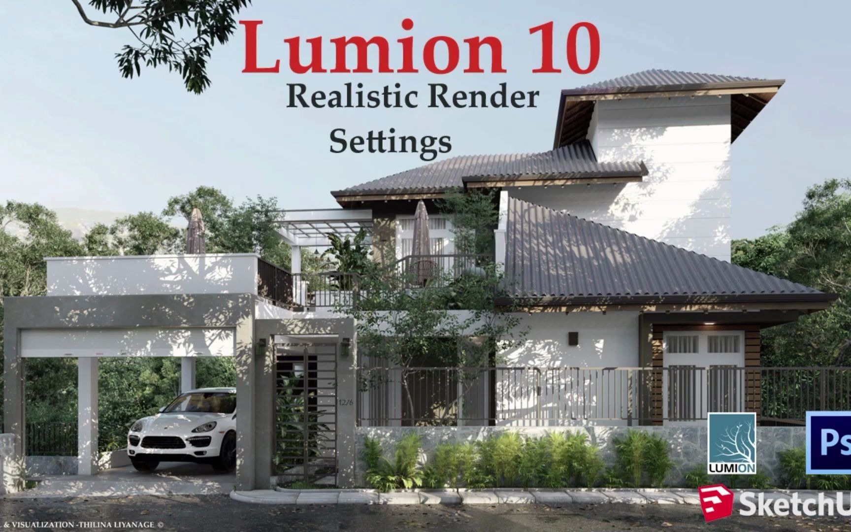一招让你用lumion10做出照片级效果,强烈建议收藏