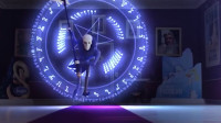 死神系列短片,男孩画符咒能召唤死神,收割灵魂的镰刀被强力吸引