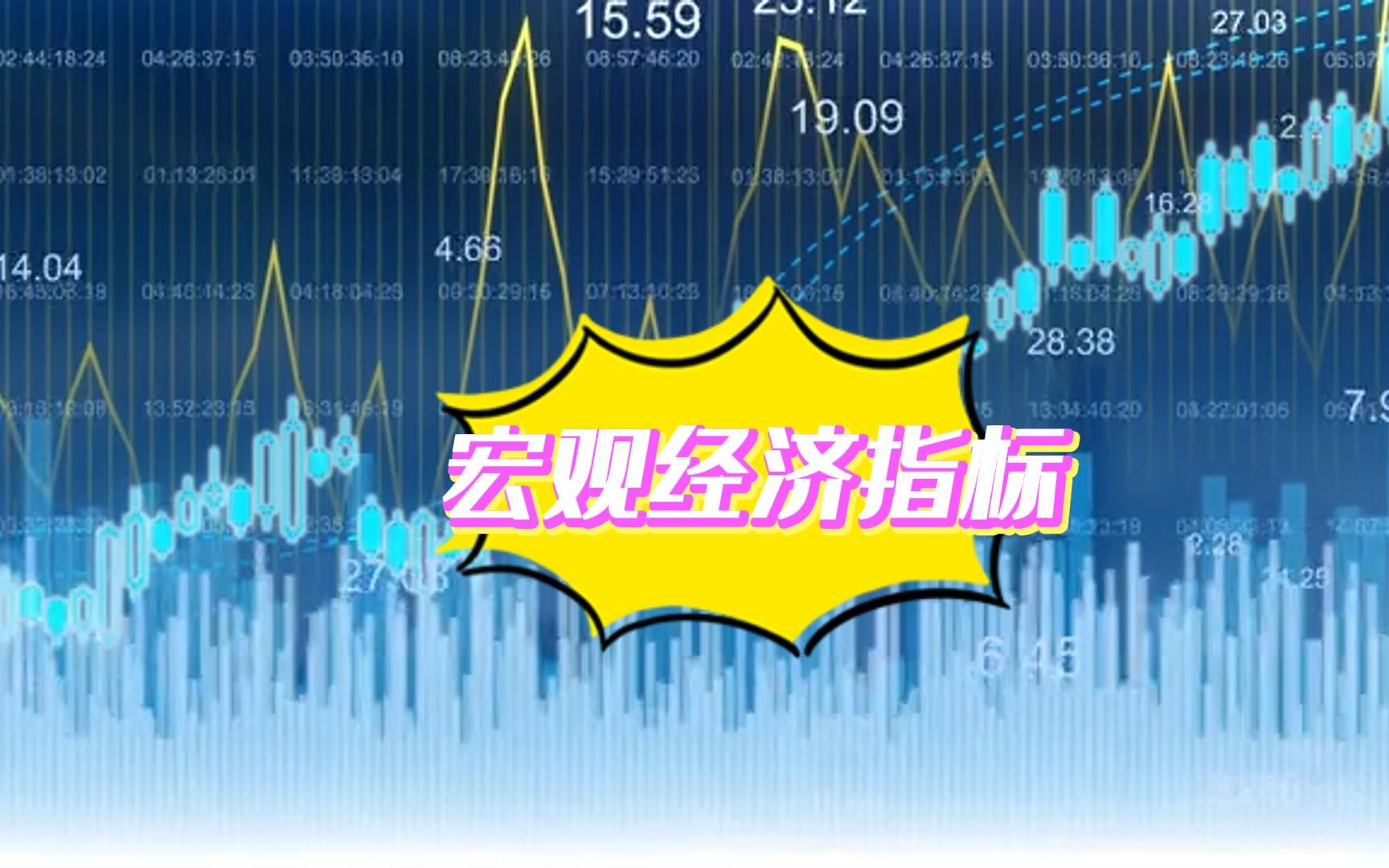 三分钟理解宏观经济指标