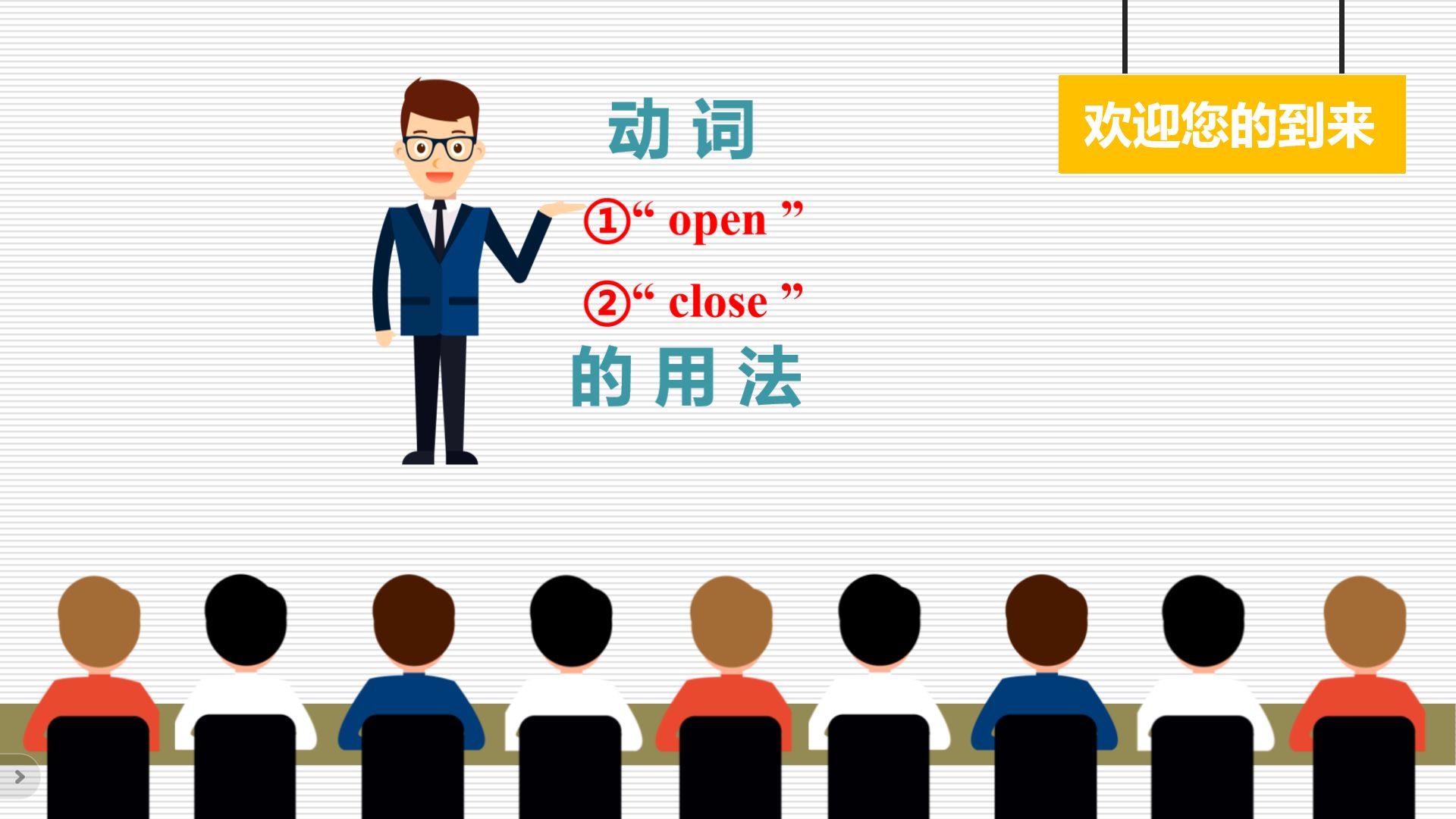 (54)英语语法轻松学:“open和close”的用法