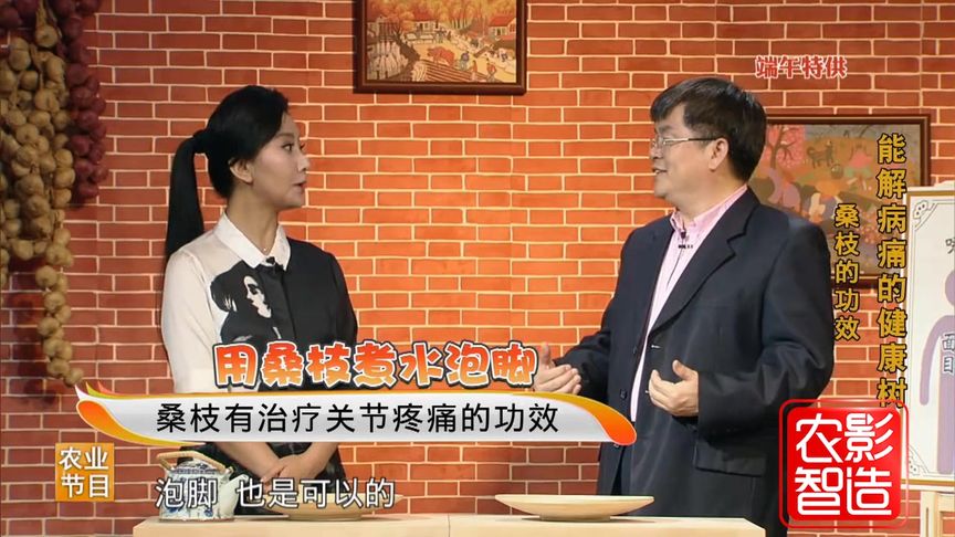 巧用桑枝泡脚治疗关节痛