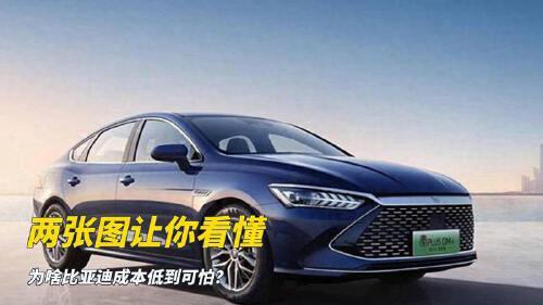两张图揭秘比亚迪成本真相:价格屠夫如何炼成?