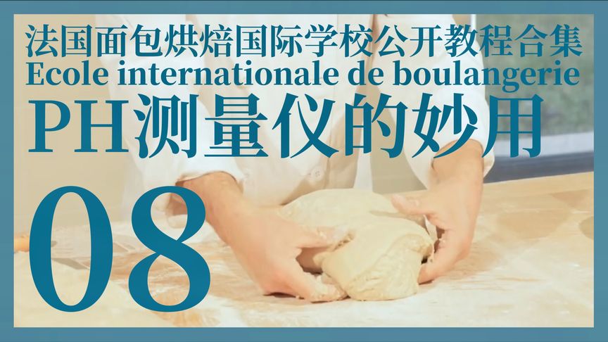 法国面包师国际学校公开教程08-PH测量仪的妙用